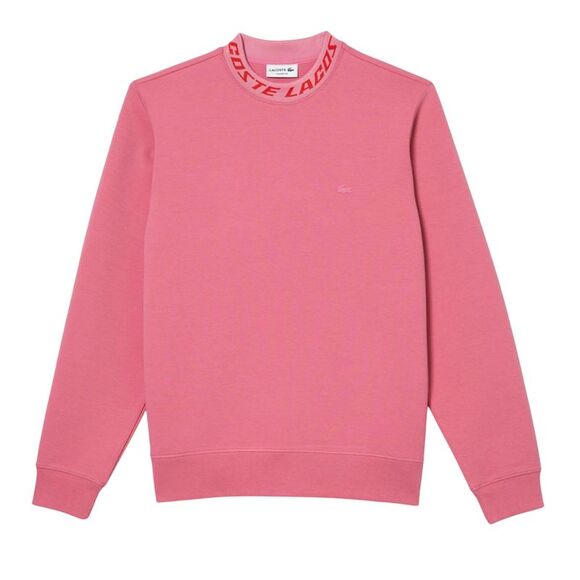 Lacoste | Sweaters | Lacoste Mens Double Sided Logo Sweatshirt Pink ...